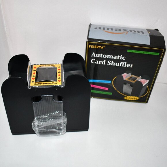 Feierya | Games | Automatic Card Shuffler 246 Deckbatteryoperated ...